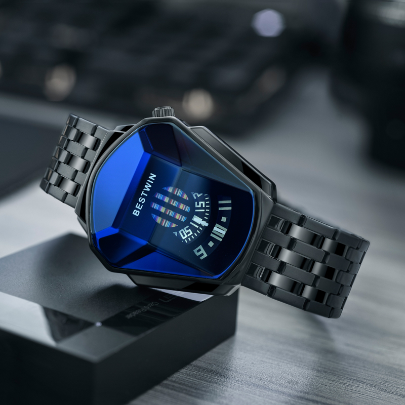 BESTWIN FASHION WATCH BLACK - rongoshop